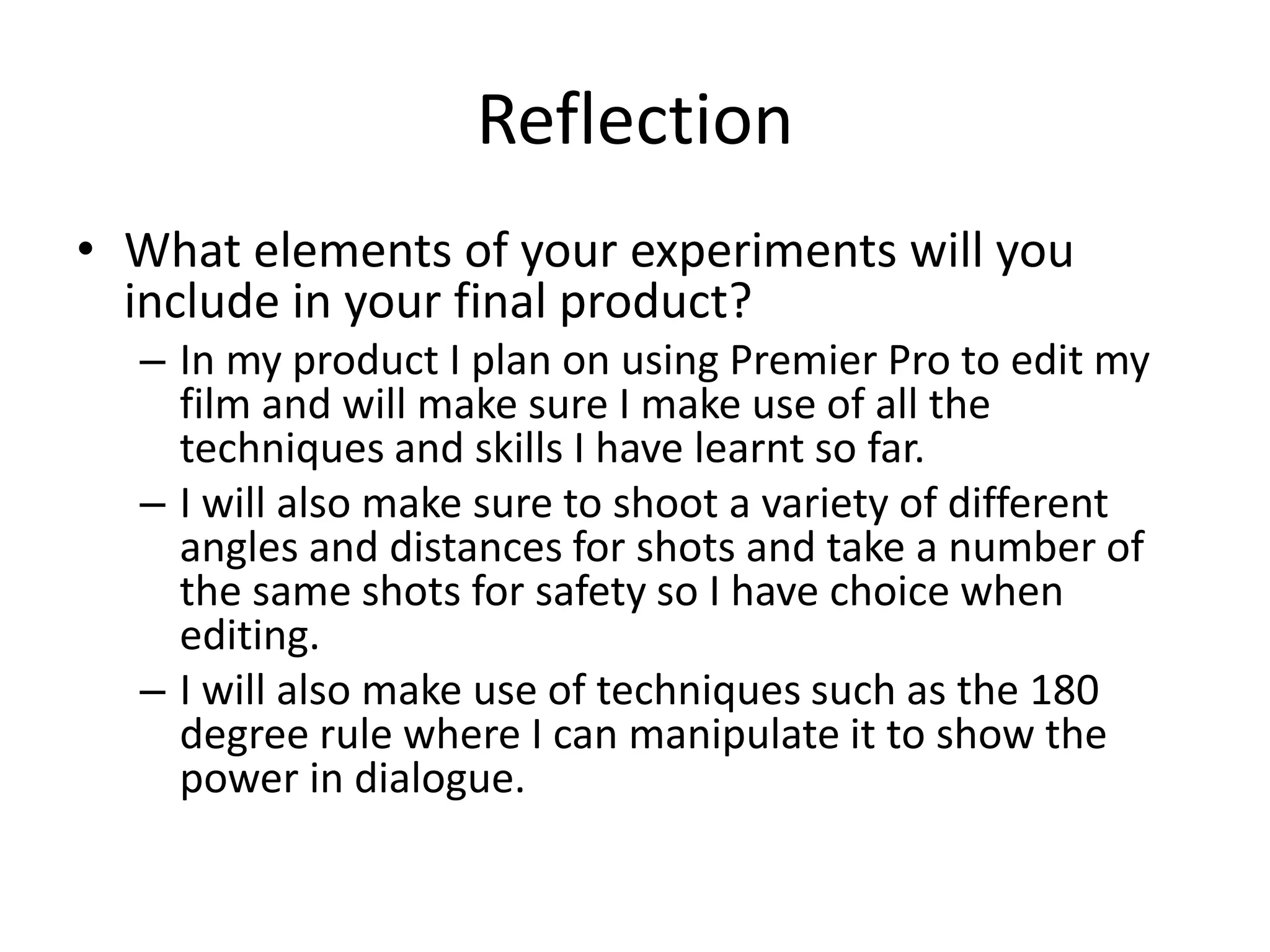 FMP production experiments updated | PPTX