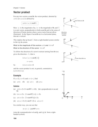 4.vectors Further Mathematics Zimbabwe Zimsec Cambridge | PDF
