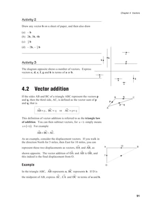 4.vectors Further Mathematics Zimbabwe Zimsec Cambridge | PDF