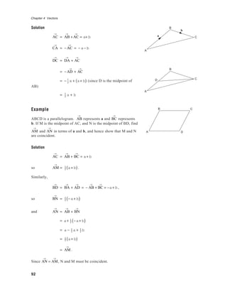 4.vectors Further Mathematics Zimbabwe Zimsec Cambridge | PDF