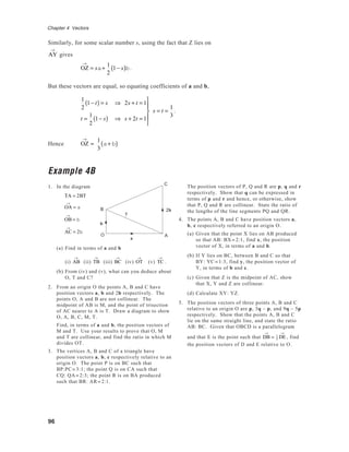 4.vectors Further Mathematics Zimbabwe Zimsec Cambridge | PDF