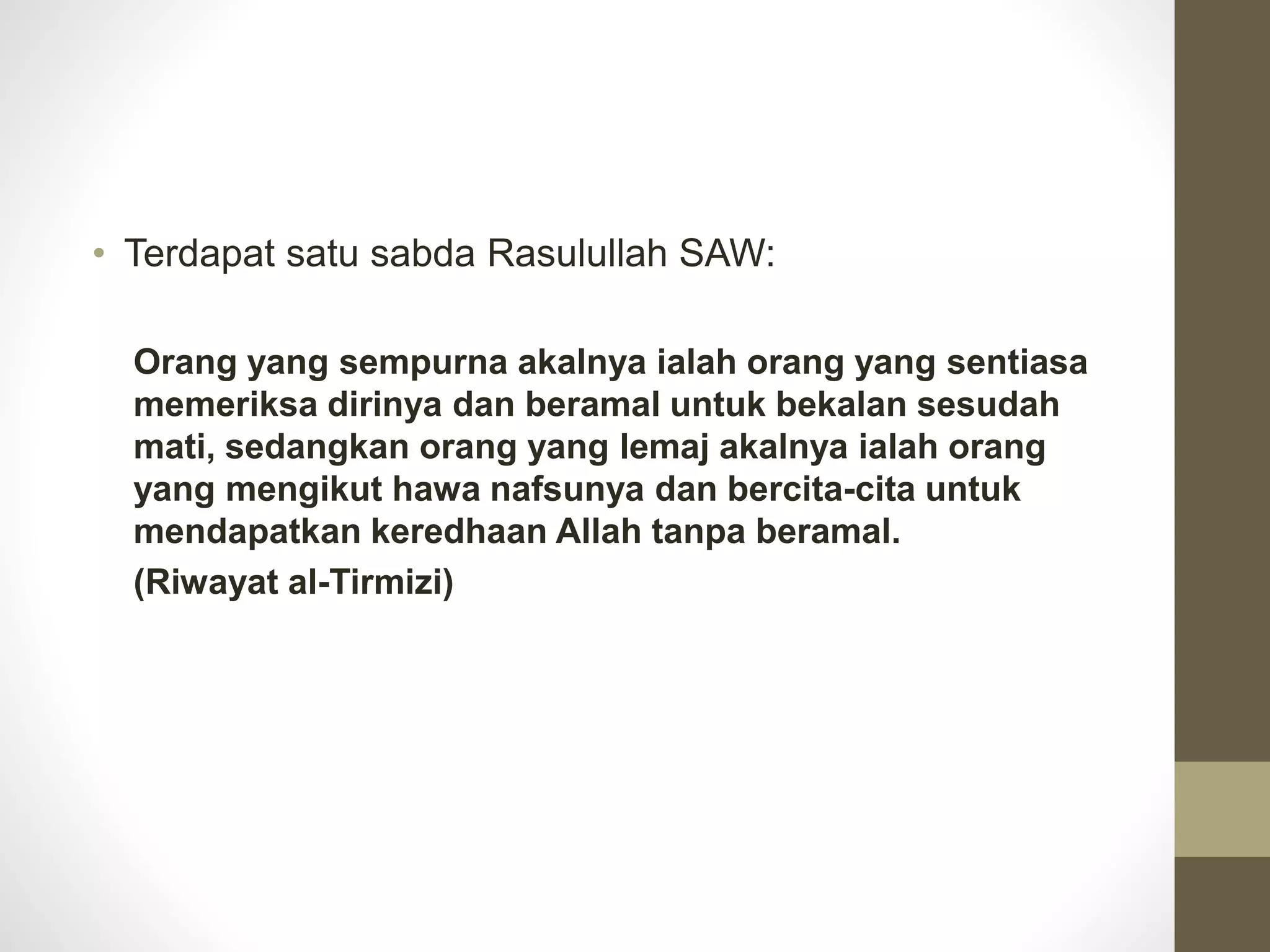 4.4 alam roh dan kematian | PPTX