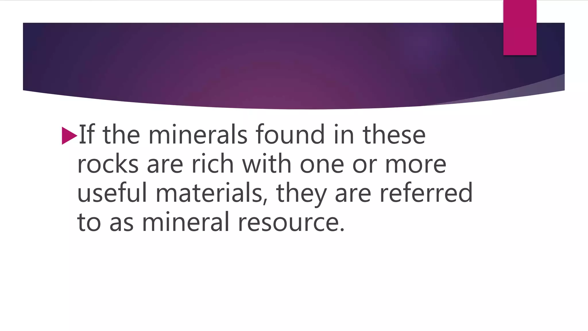 the different Rock forming minerals | PPTX