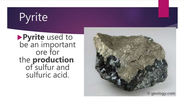 the different Rock forming minerals | PPTX