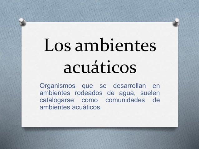 4. los biomas y los ecosistemas | PPTX