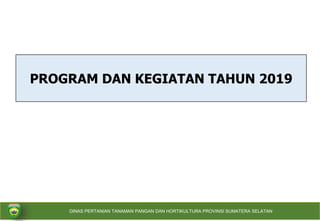 4. bahan dinas pertanian (peragi unsri) new | PPTX