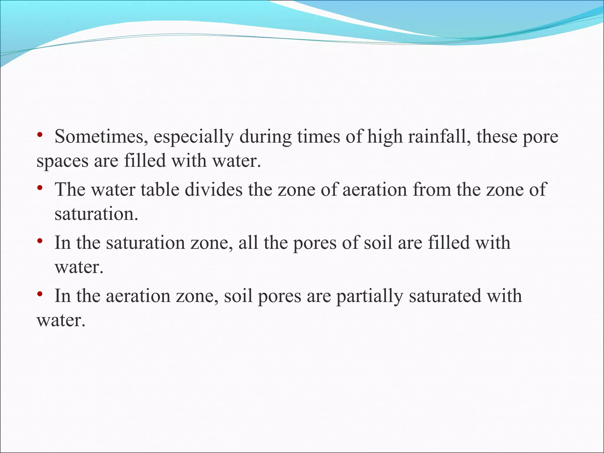 Sub surface water | PPT