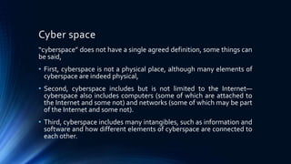 Cyber Space Operation- Offensive Cyber Space Operation | PPTX