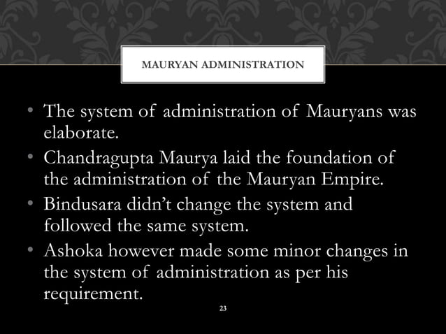 The Mauryan Empire | PPTX