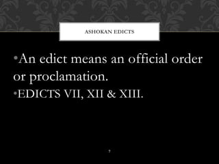 The Mauryan Empire | PPTX