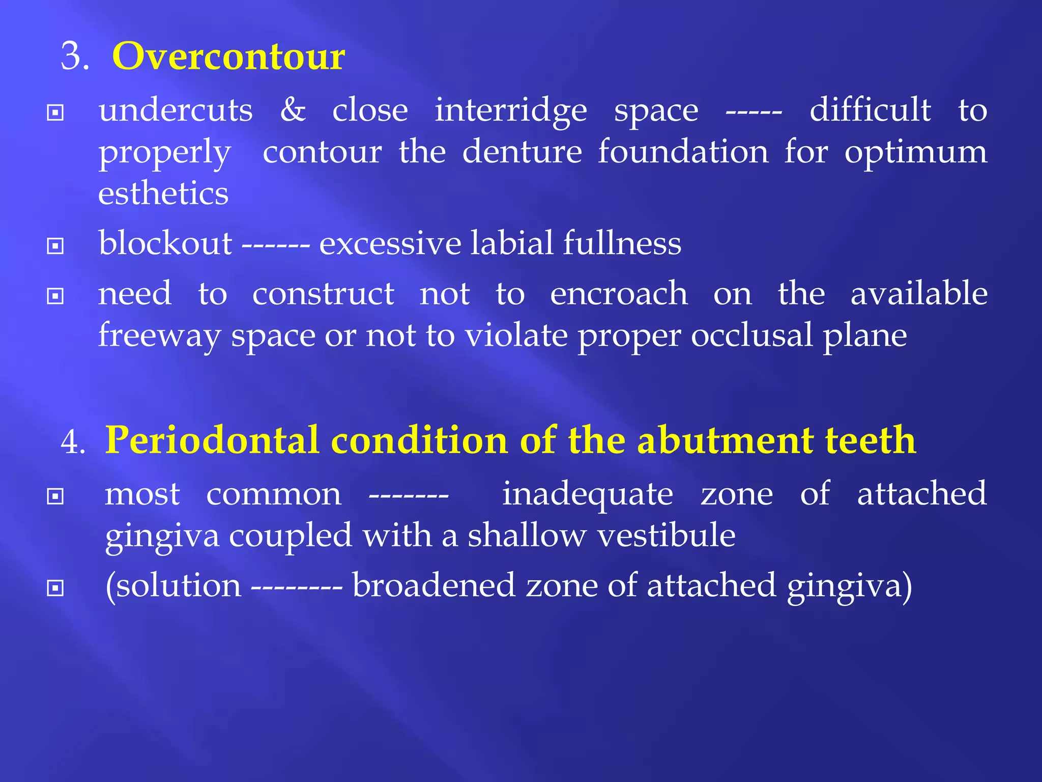 Overdenture | PPTX