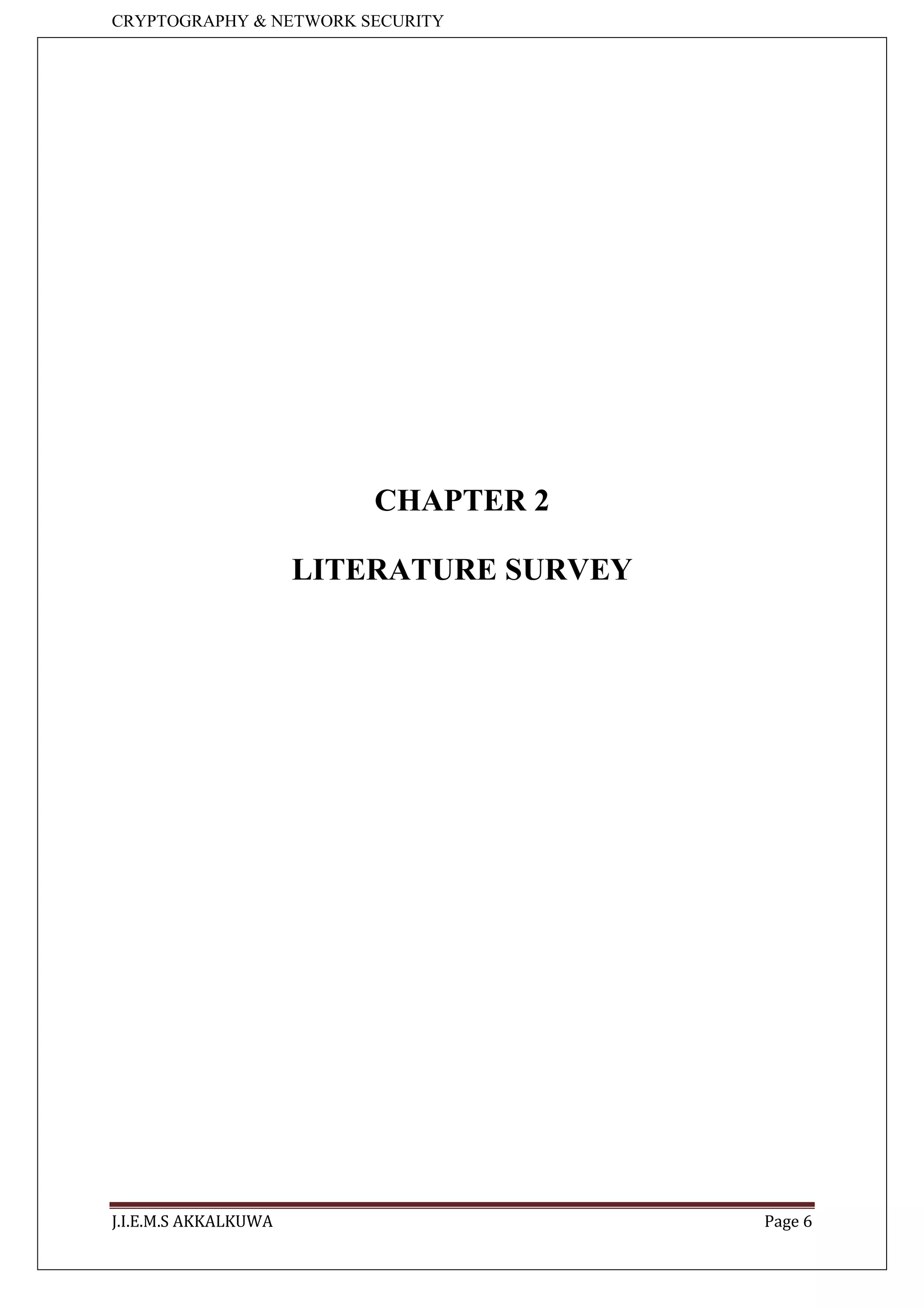 4.report (cryptography & computer network) | PDF