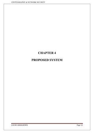 4.report (cryptography & computer network) | PDF