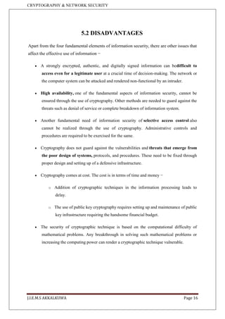 4.report (cryptography & computer network) | PDF | Free Download