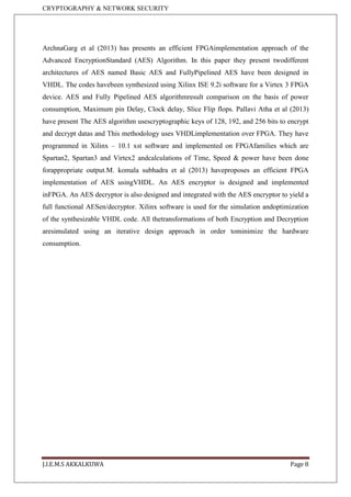 4.report (cryptography & computer network) | PDF | Free Download