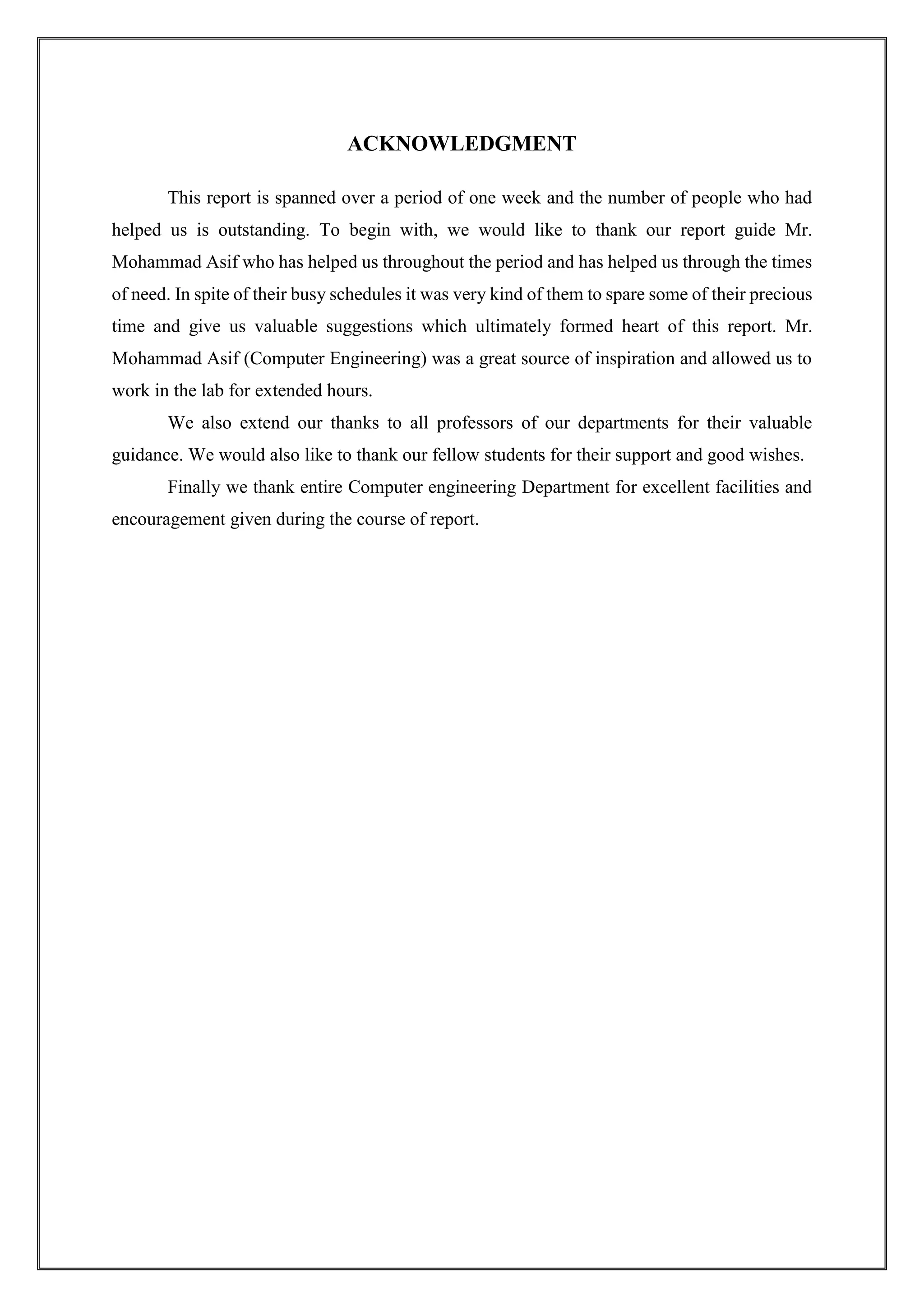 4.acknowledgement (blue eye technology) | PDF | IT and Internet Support | Internet