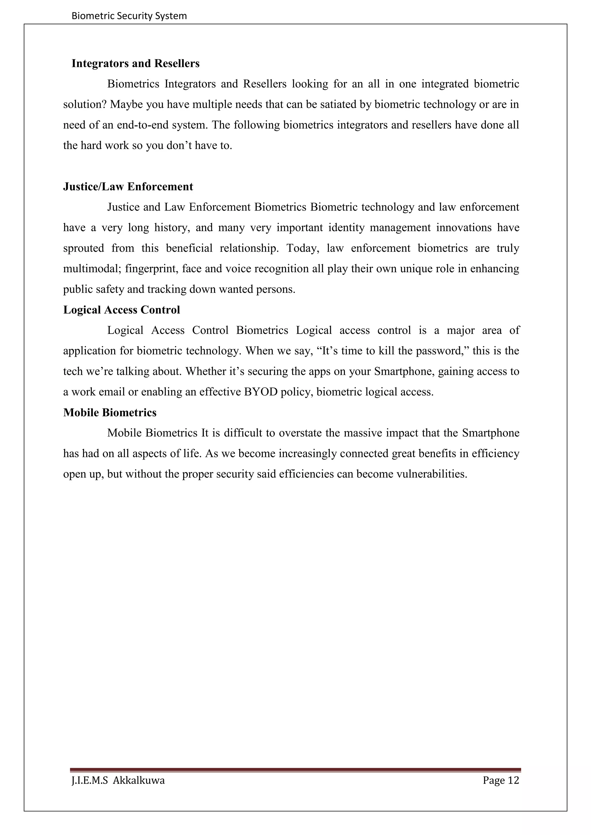 4.report (biometric security system) | PDF