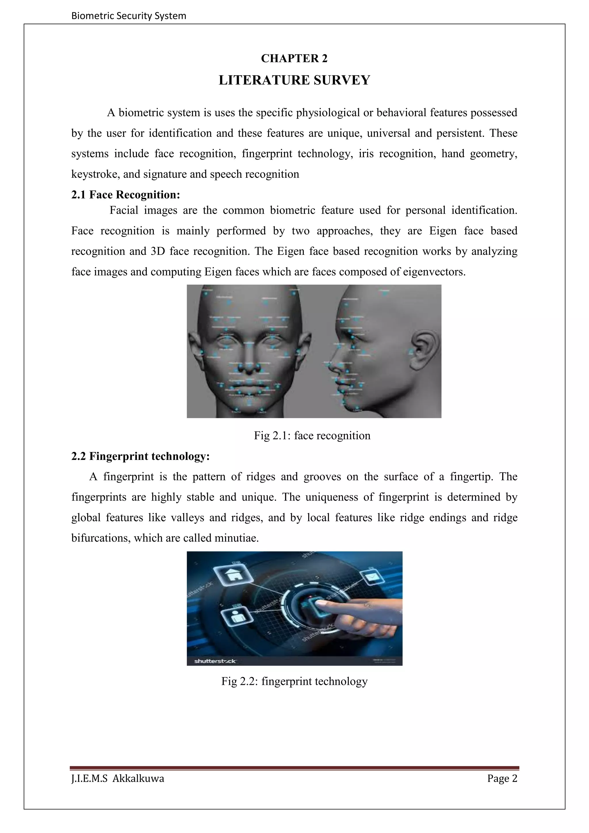 4.report (biometric security system) | PDF