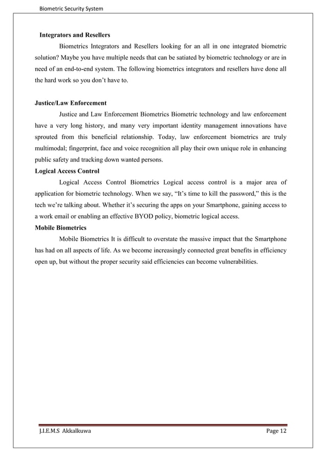 4.report (biometric security system) | PDF
