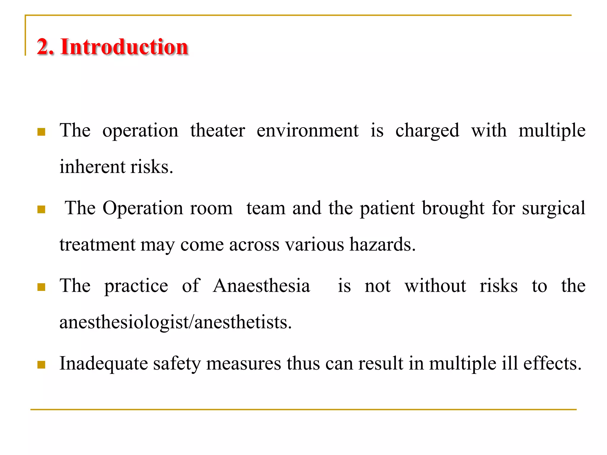 4.hazards of working in the operation room | PPTX