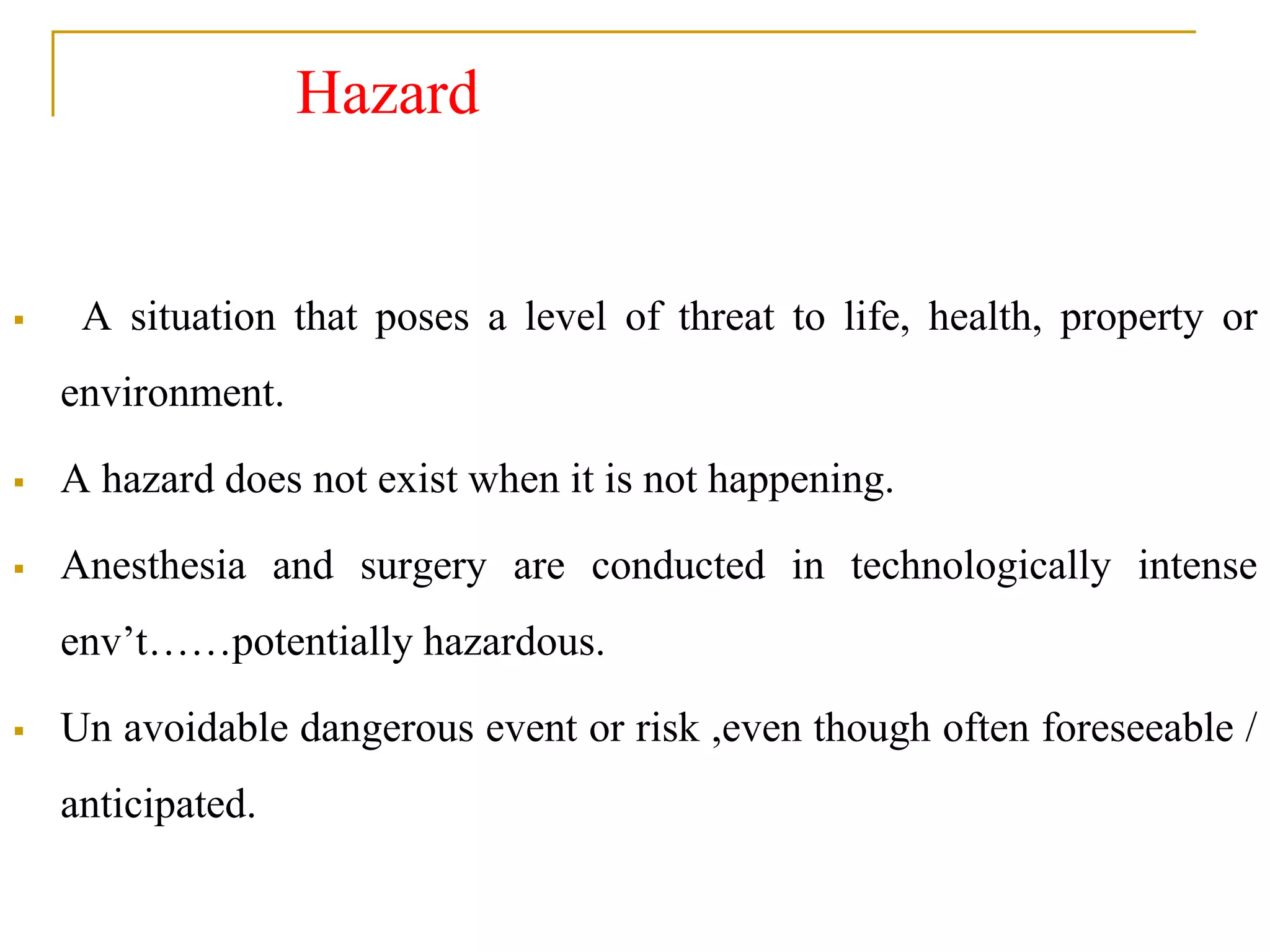 4.hazards of working in the operation room | PPTX
