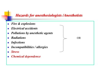 4.hazards of working in the operation room | PPTX