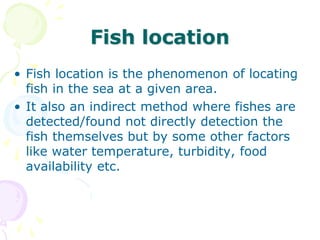 Fish Location and Detection | PPTX