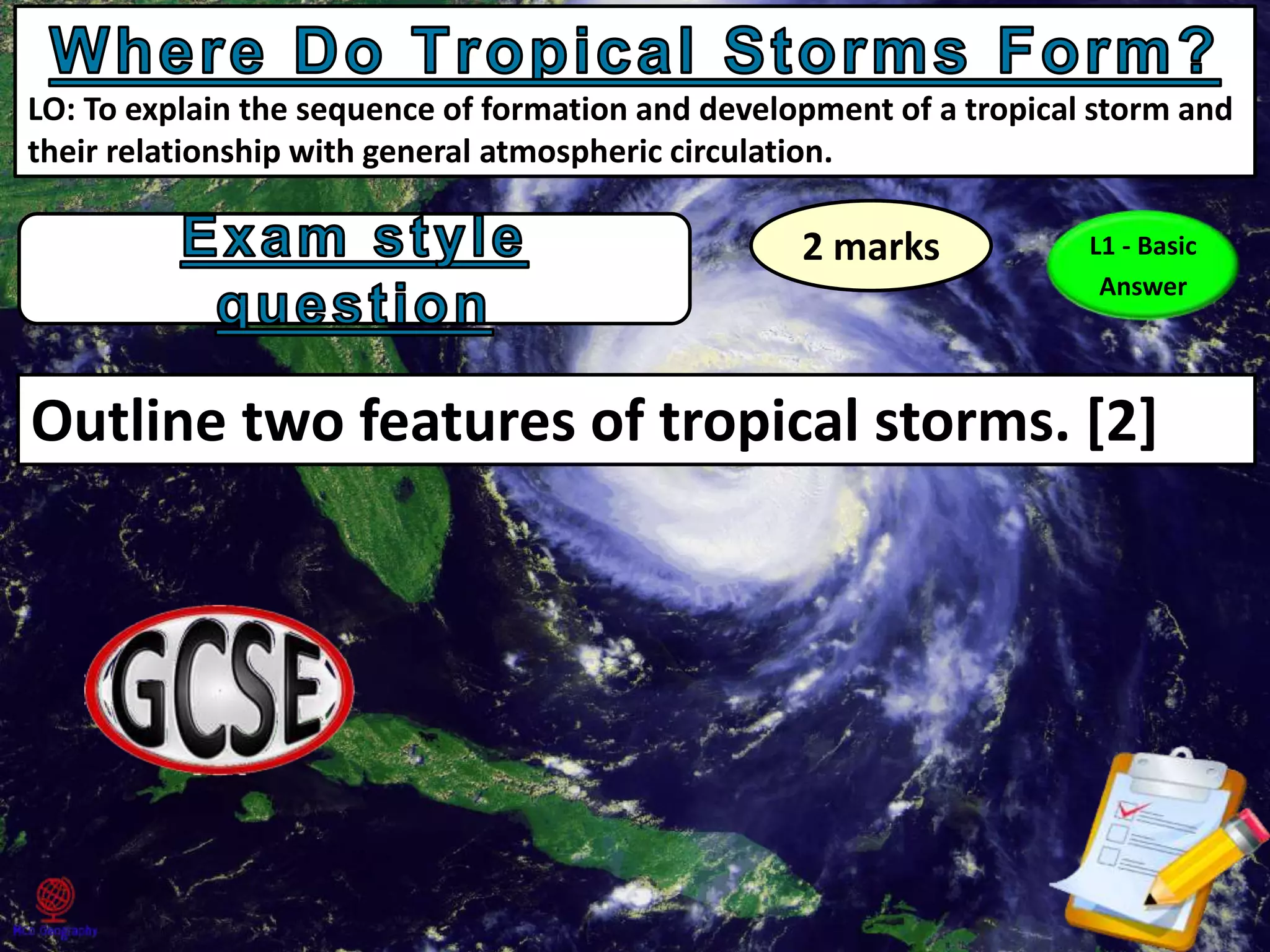 4.Tropical storm formation | PPTX
