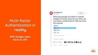 [WSO2Con EU 2018] Kicking Your Enterprise Security Up a Notch With Adaptive Authentication | PDF ...