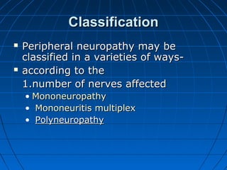 4. peripheral neuropathy | PPT