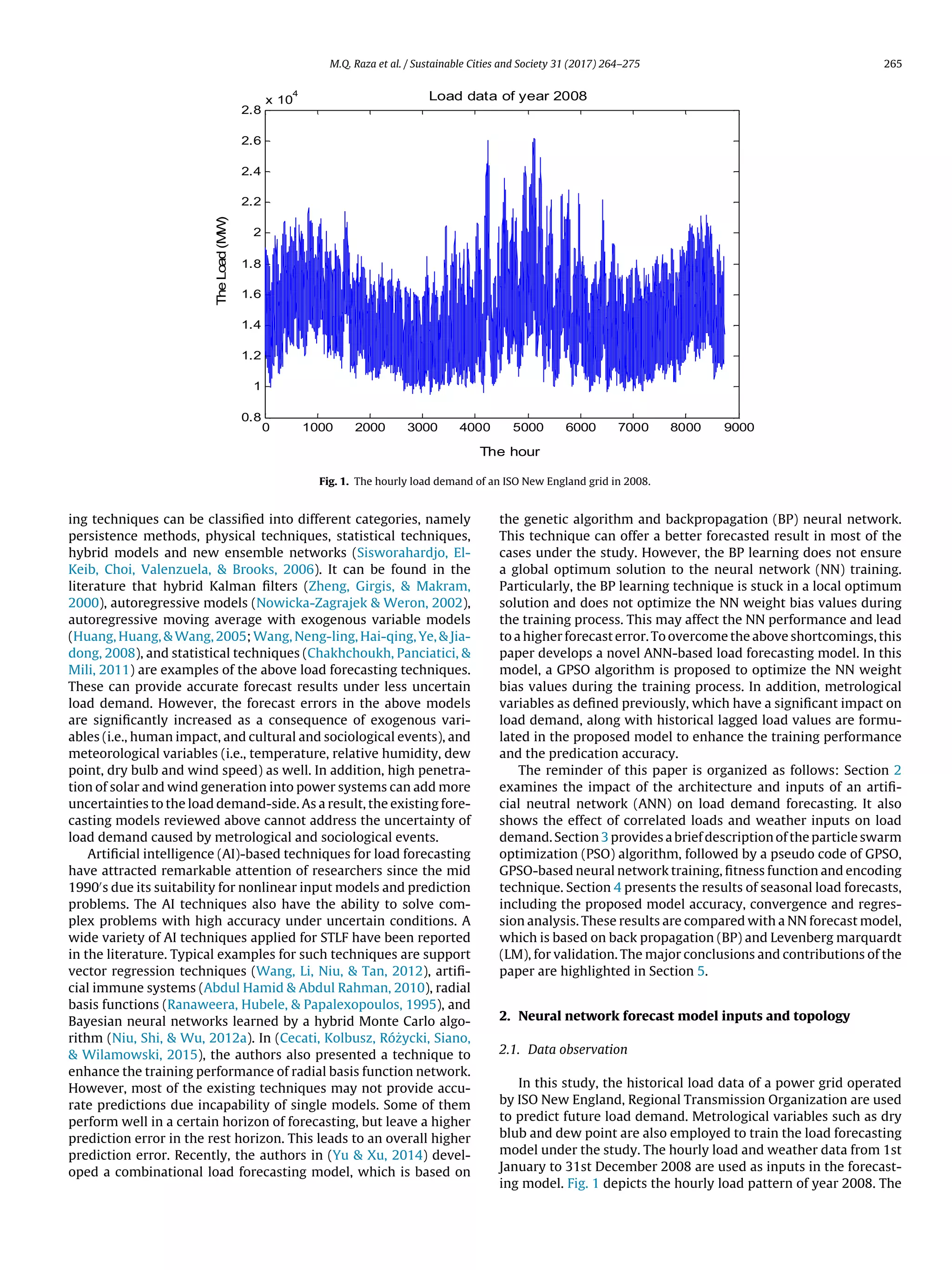 An Intelligent Hybrid Short Term Load Forecasting Model For Smartpower