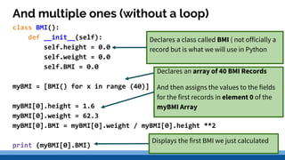 4.3 data structures records | PPTX