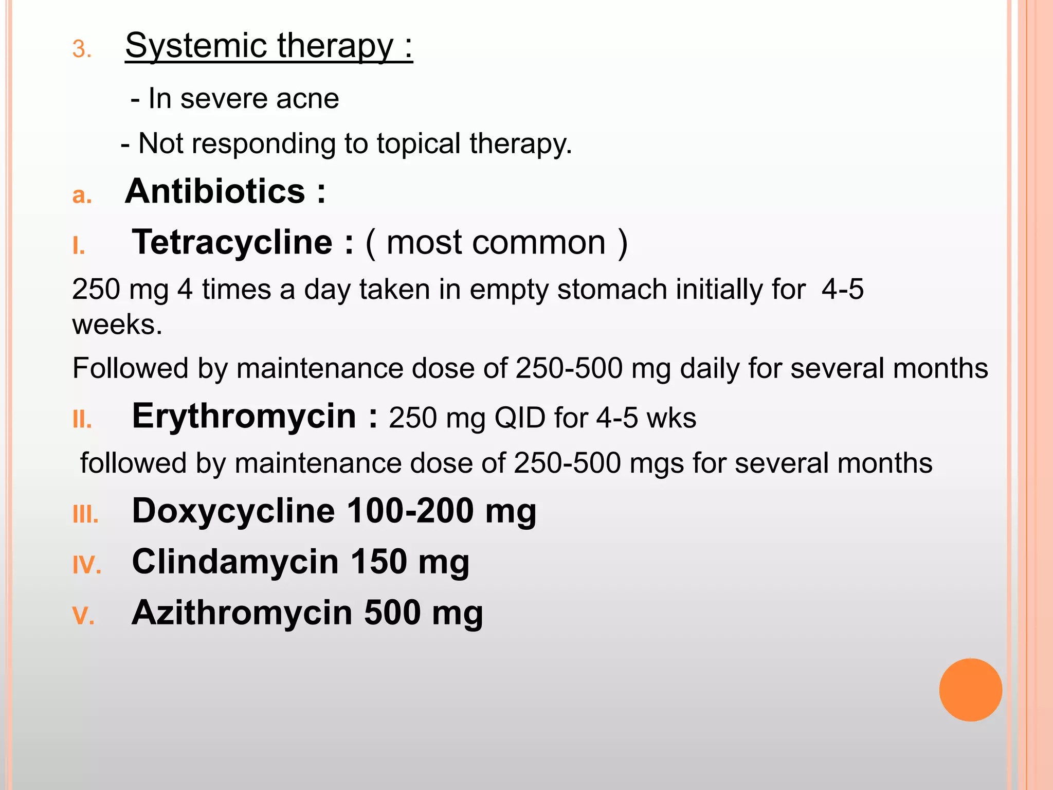 4. Acne vulgaris | PPTX