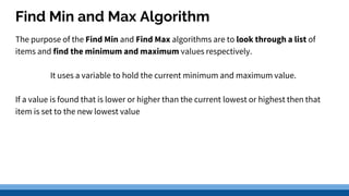 Standard algorithms | PPTX