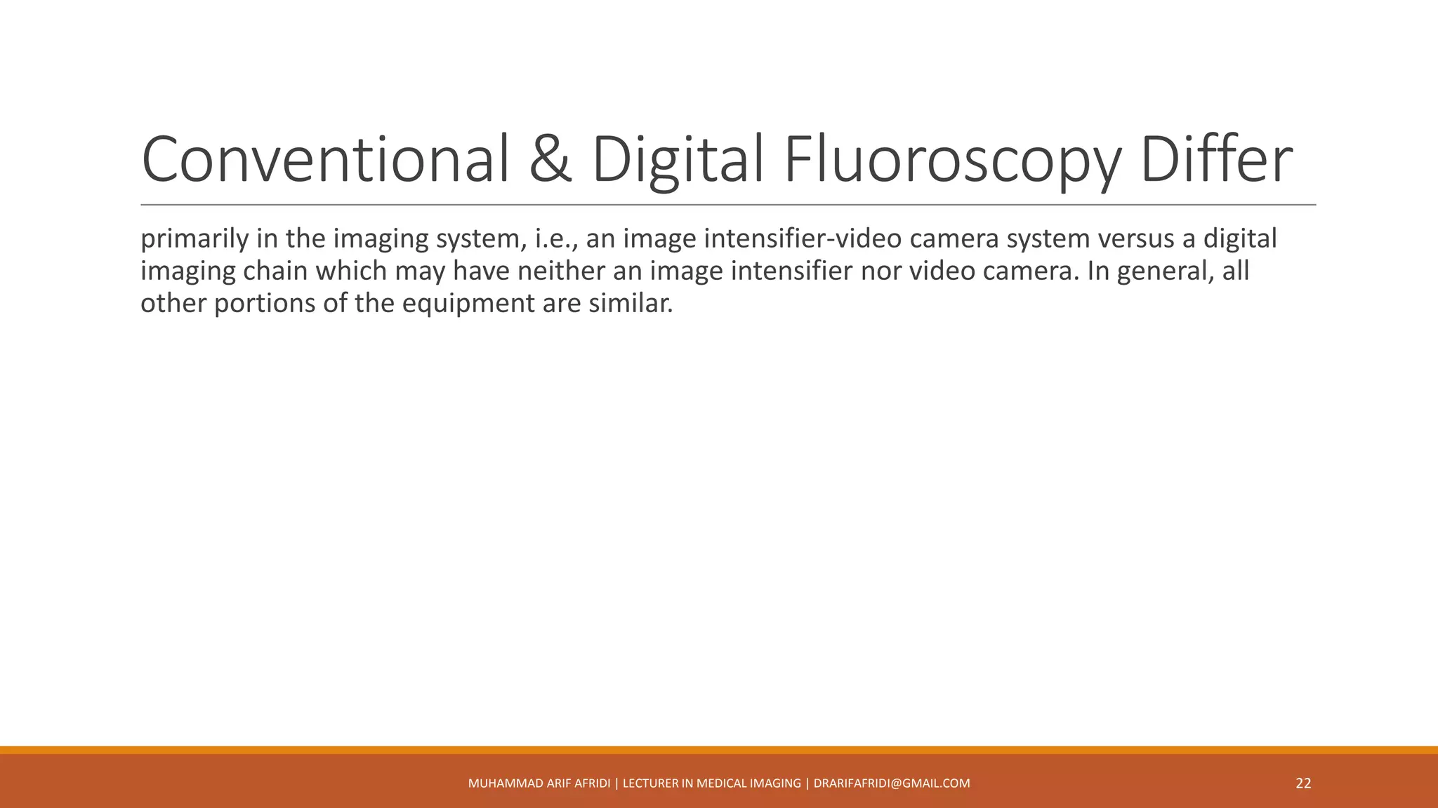 Digital Fluoroscopy Imaging System | PDF