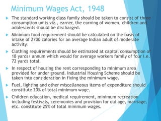 4. wage fixation & legislation | PDF