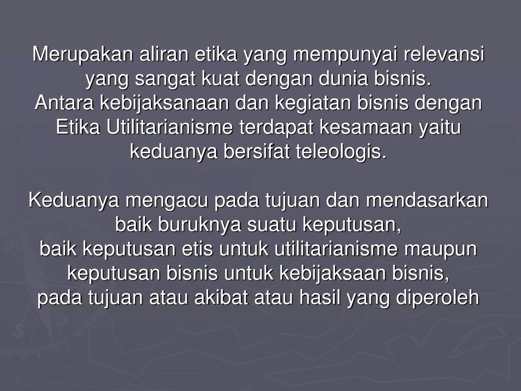 etika utilitarianisme | PDF