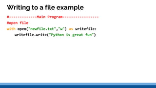 H file handling | PPT | Free download