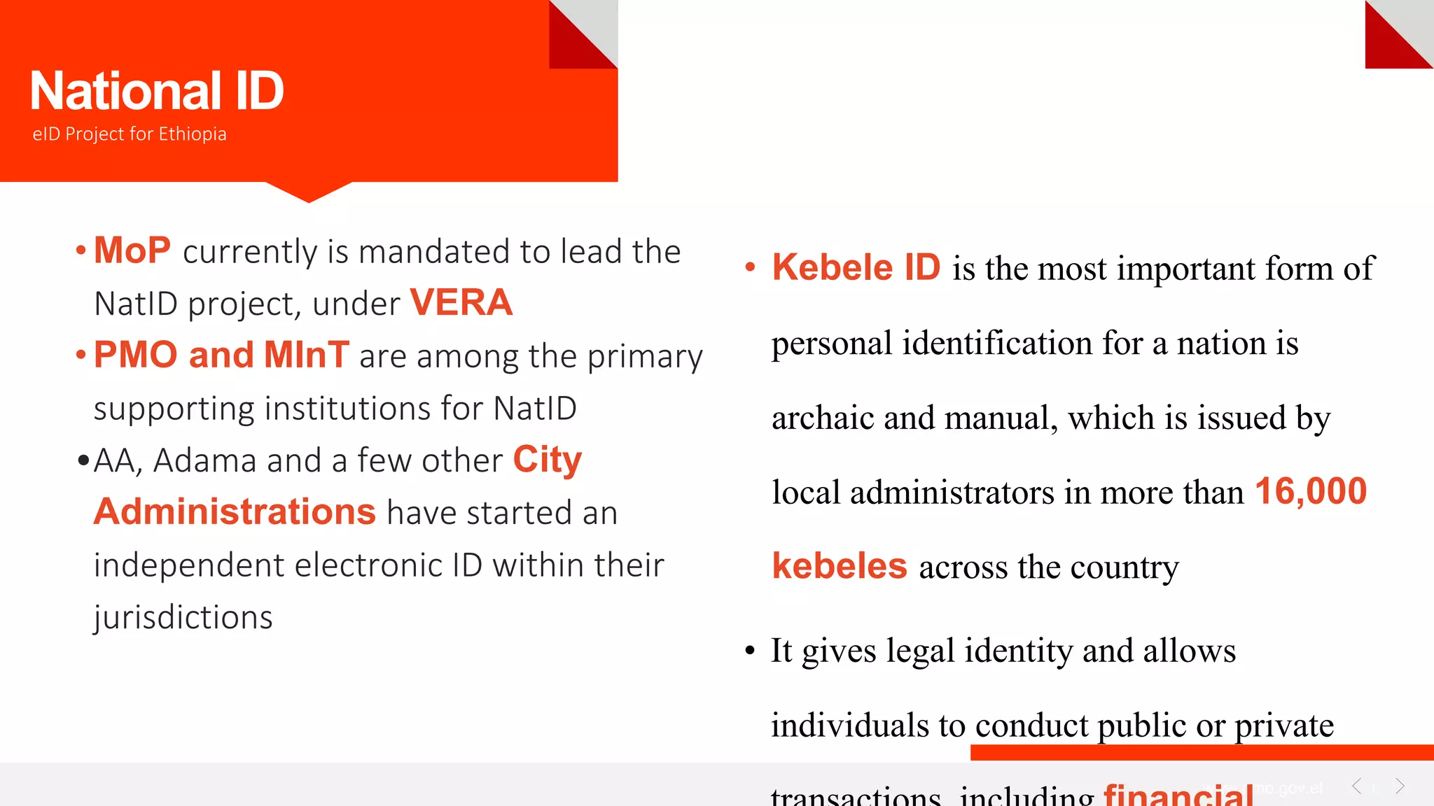 “The Role of National Identity System and Public-private Value-added ...