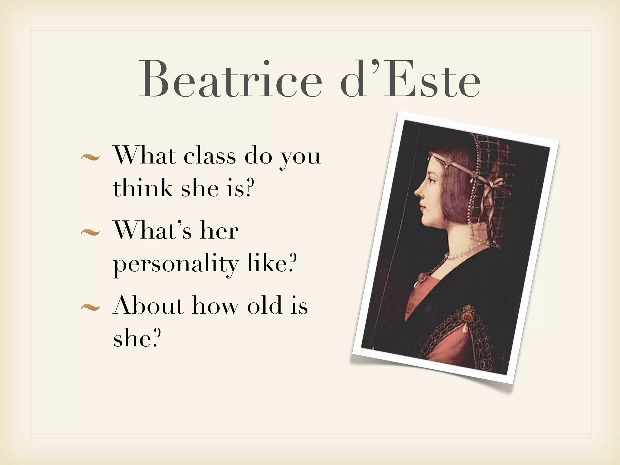 Women in the Renaissance | KEY