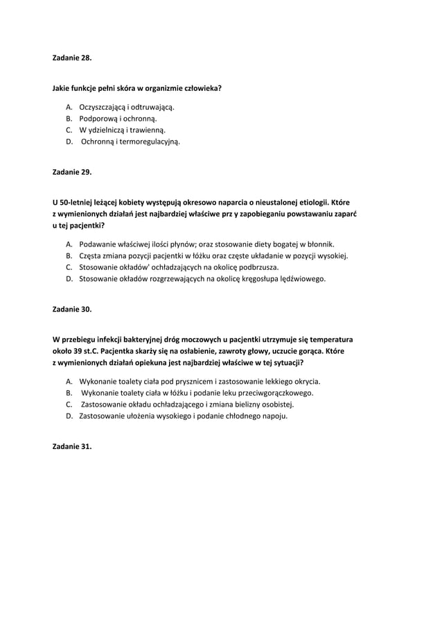 4 1 opiekun medyczny | PDF