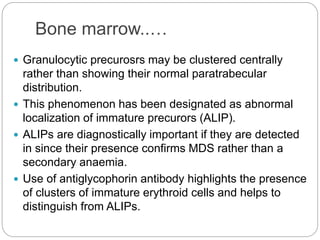 Myelodysplastic Syndrome | PPTX
