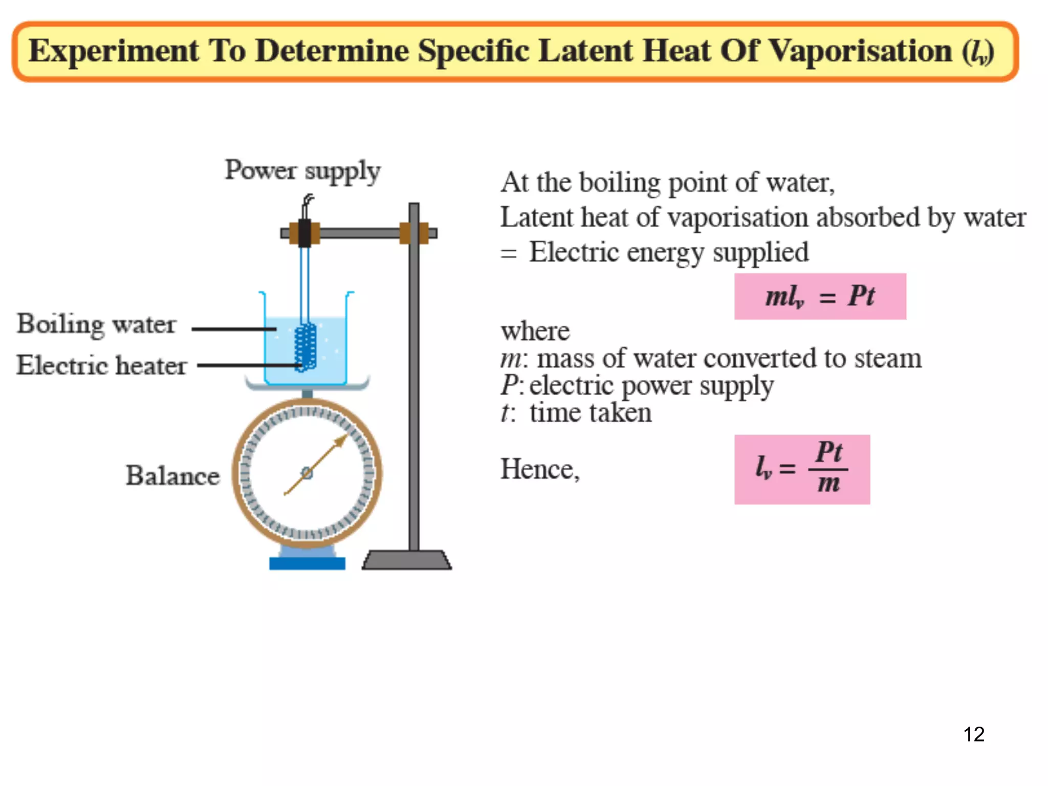 latent heat and specific latent heat | PDF