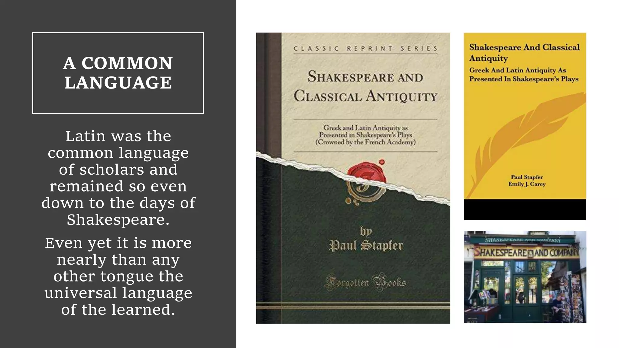 LATIN - ROME AND THE MODERN WORLD | PPTX