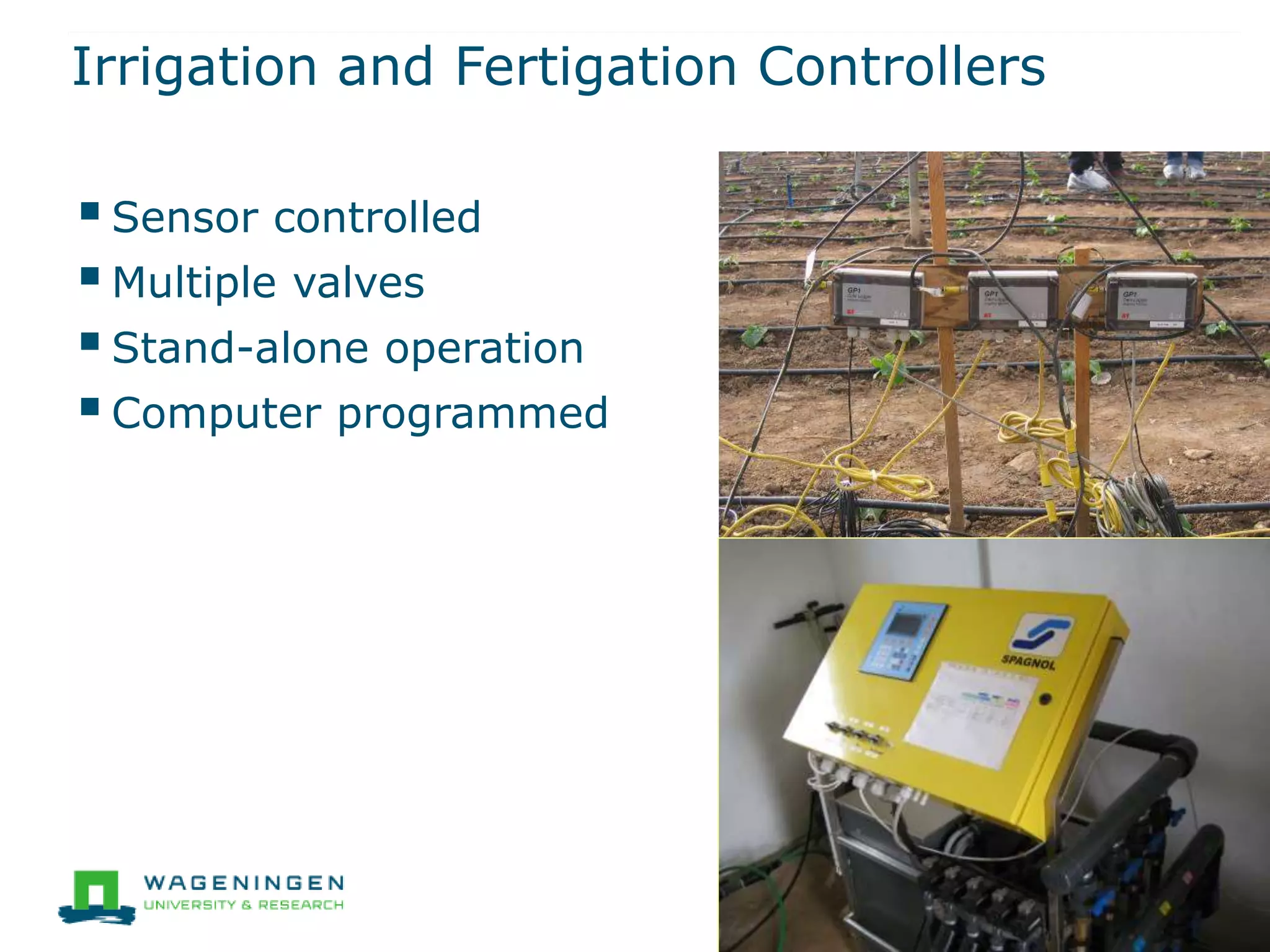 Fertigation management in Dutch soil-grown greenhouse crops | PPTX