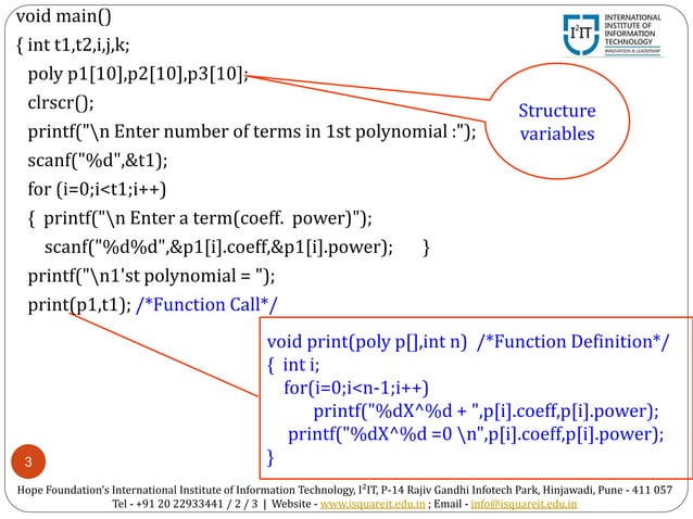 Addition of Two Polynomials | PPT