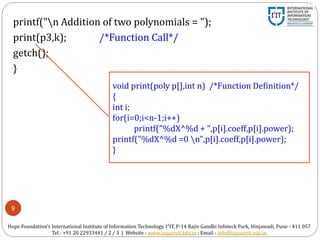 Addition of Two Polynomials | PPT