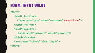 4.1 html lec 4 | PPT | Free Download