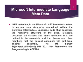 4. features of .net
