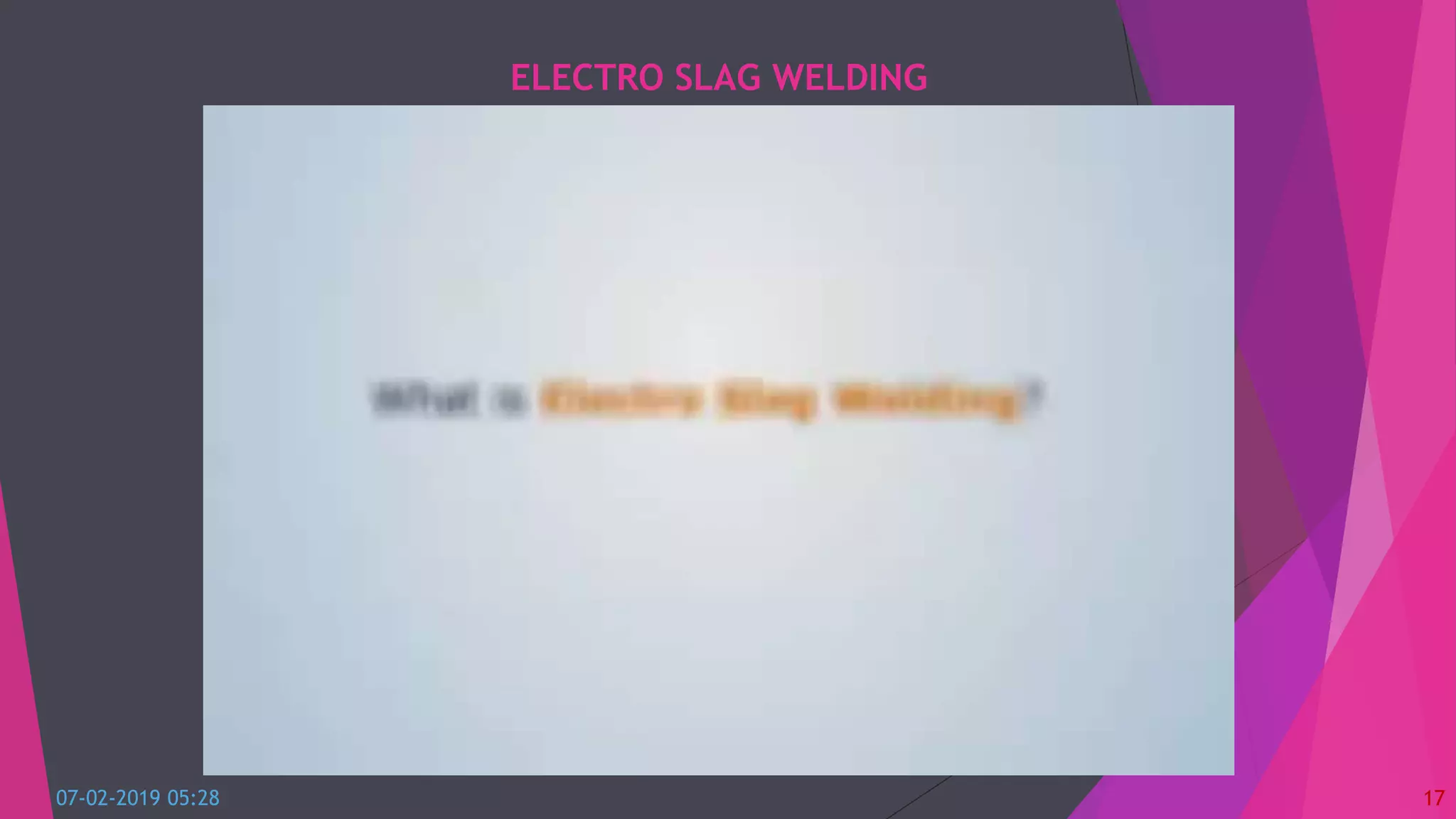 Electric arc welding processes MIG,SAW,ESW | PPTX